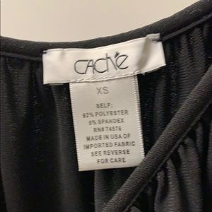 Cache | Tops | Cach Black Silk Blouse With Tie Detail | Poshmark